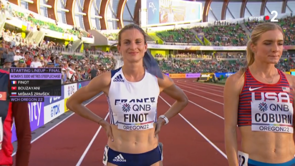 Athlé - Alice Finot 10e de la finale du 3000 m steeple