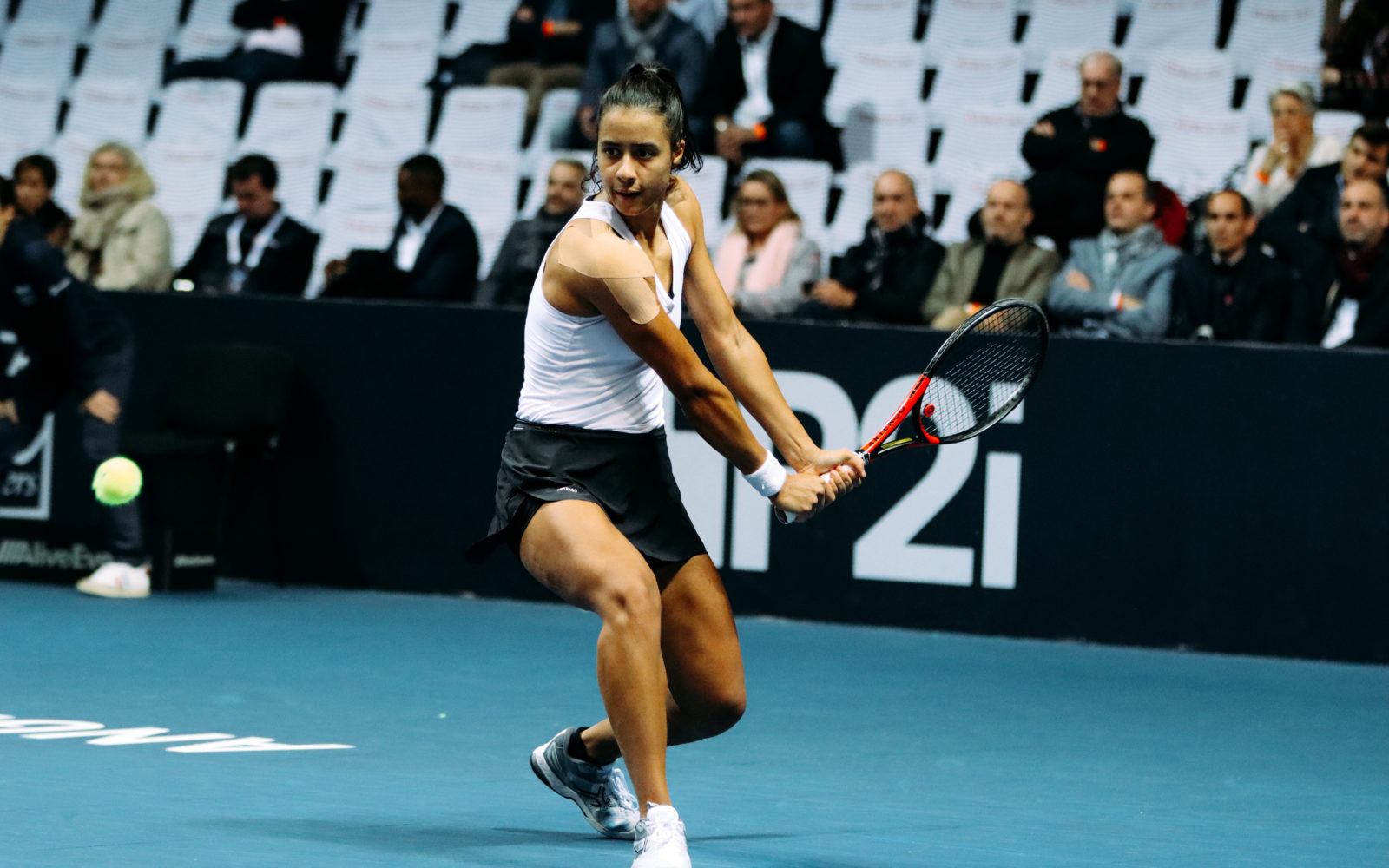 Tennis - Le rêve d'Emeline Dartron à Angers s'arrête en quart de finale